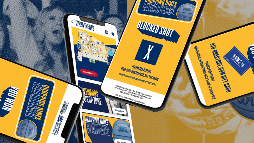 NBA Experiences Giant Plinko Game - Lisa Dion - Creative Art Direction & AI Creative Consulting